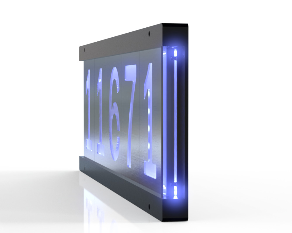 Swap-A-Tile Custom Address Sign - Metal Signs and Your Designs